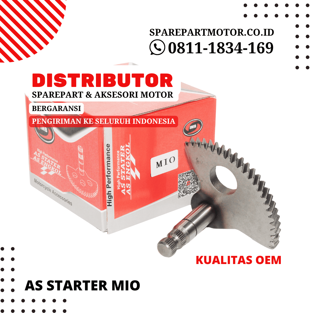 As Starter Mio - Sparepart Motor