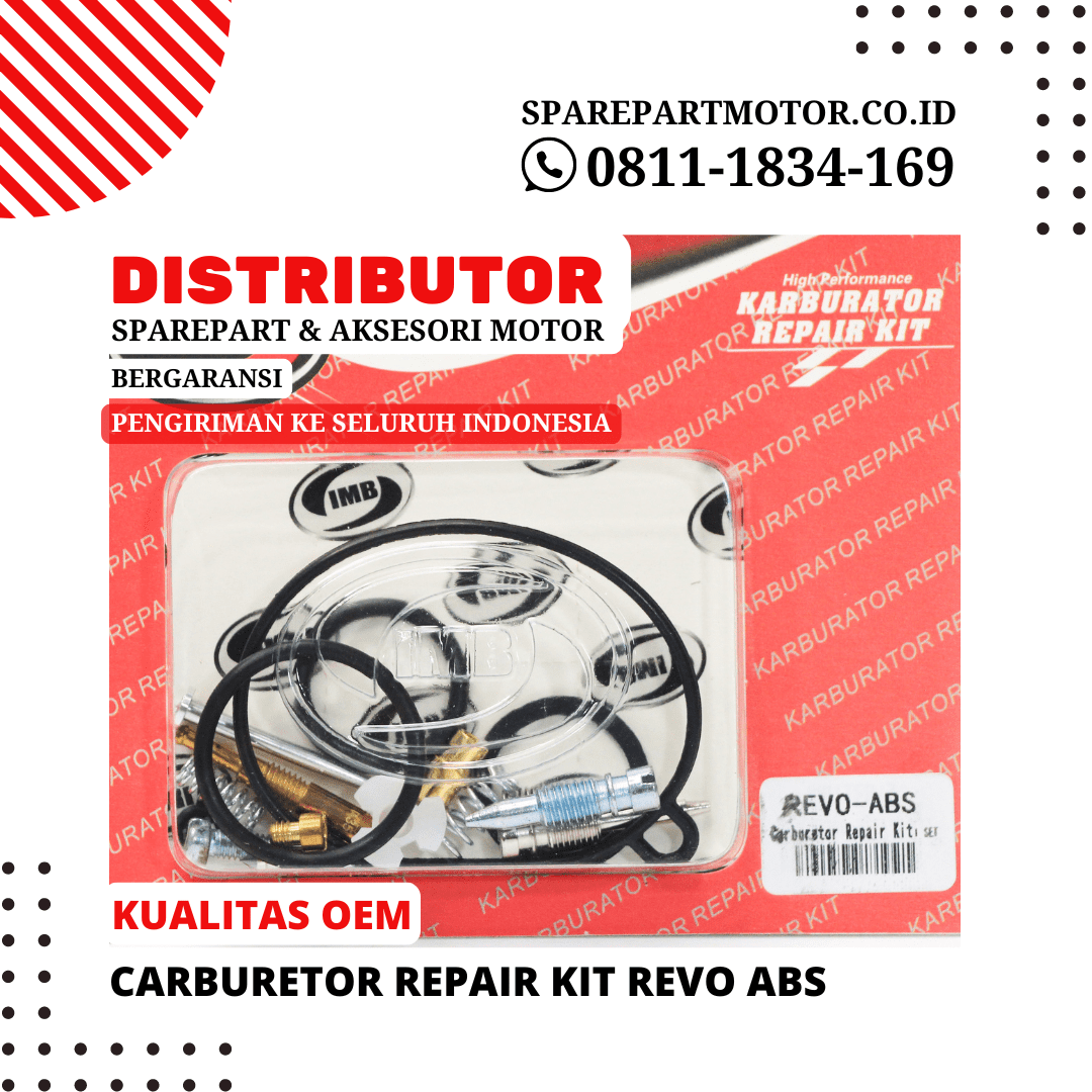 CARBURETOR REPAIR KIT REVO ABS