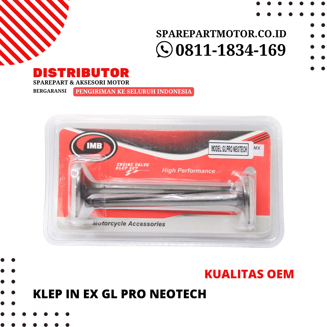 Klep in ex GL PRO NEOTECH